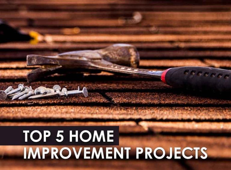 Top 5 Home Improvement Projects | Universal Roofing & Exteriors